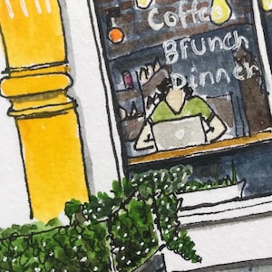 Print of Archie’s - A Cafe in the Heart of London - Etsy