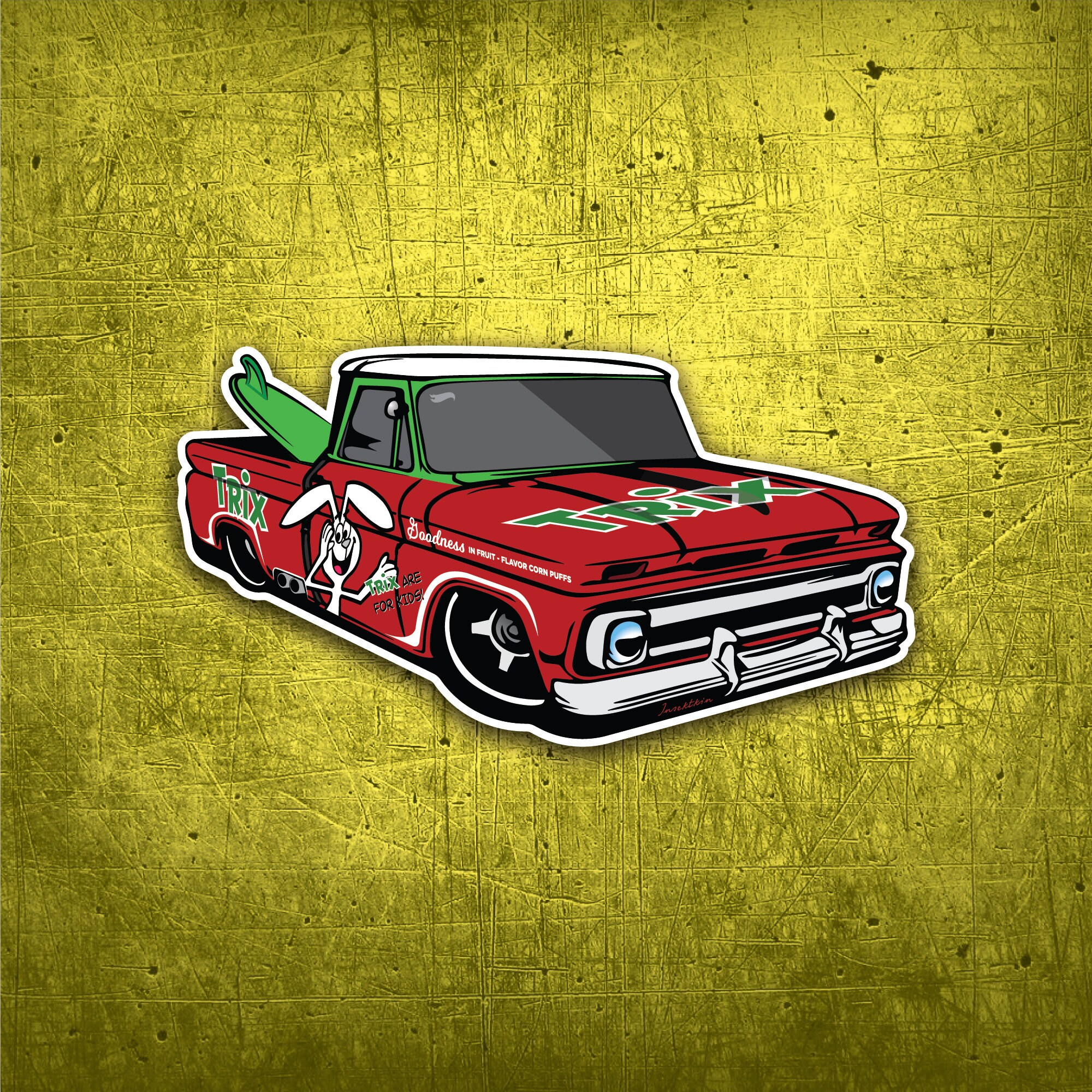 HW Chevy '62 Trix Sticker - Etsy