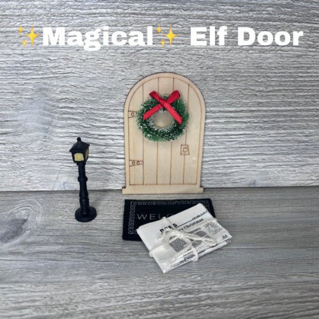 Magical Elf Door for Christmas/elf Scene/elf Prop/christmas Prop - Etsy