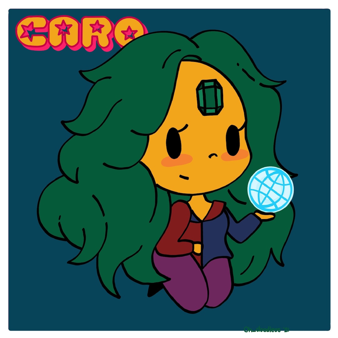 Personalised Steven Universe Style/ Crystal Gem, Chibi Fan Art - Etsy