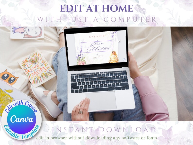 Libya Henna Cultural Customizable Invitation Template 5 by 7, You Are ...