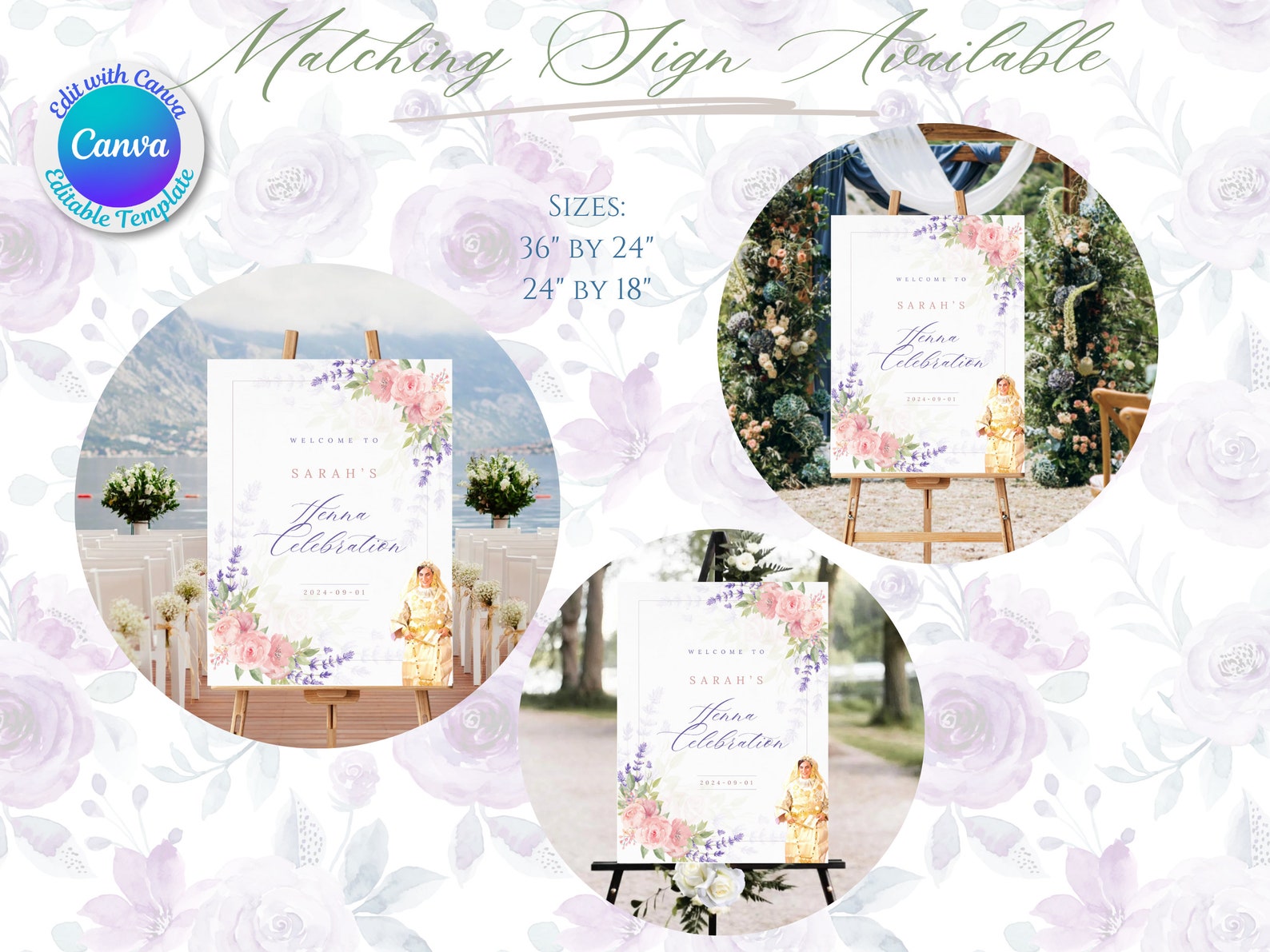 Libya Henna Cultural Customizable Invitation Template 5 by 7, You Are ...