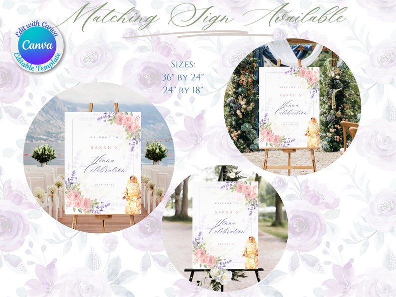 Libya Henna Cultural Customizable Invitation Template 5 by 7, You Are ...