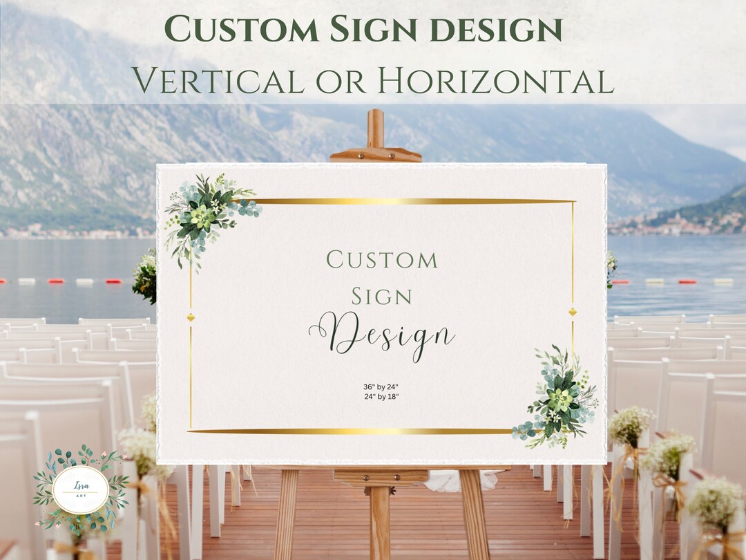 Custom Intricate Detailed Welcome to Sign for Birthday Wedding Cultural ...