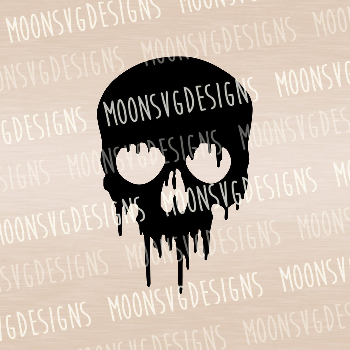 Dripping Skeleton SVG Melting Skull SVG Iron on Svg Cut - Etsy