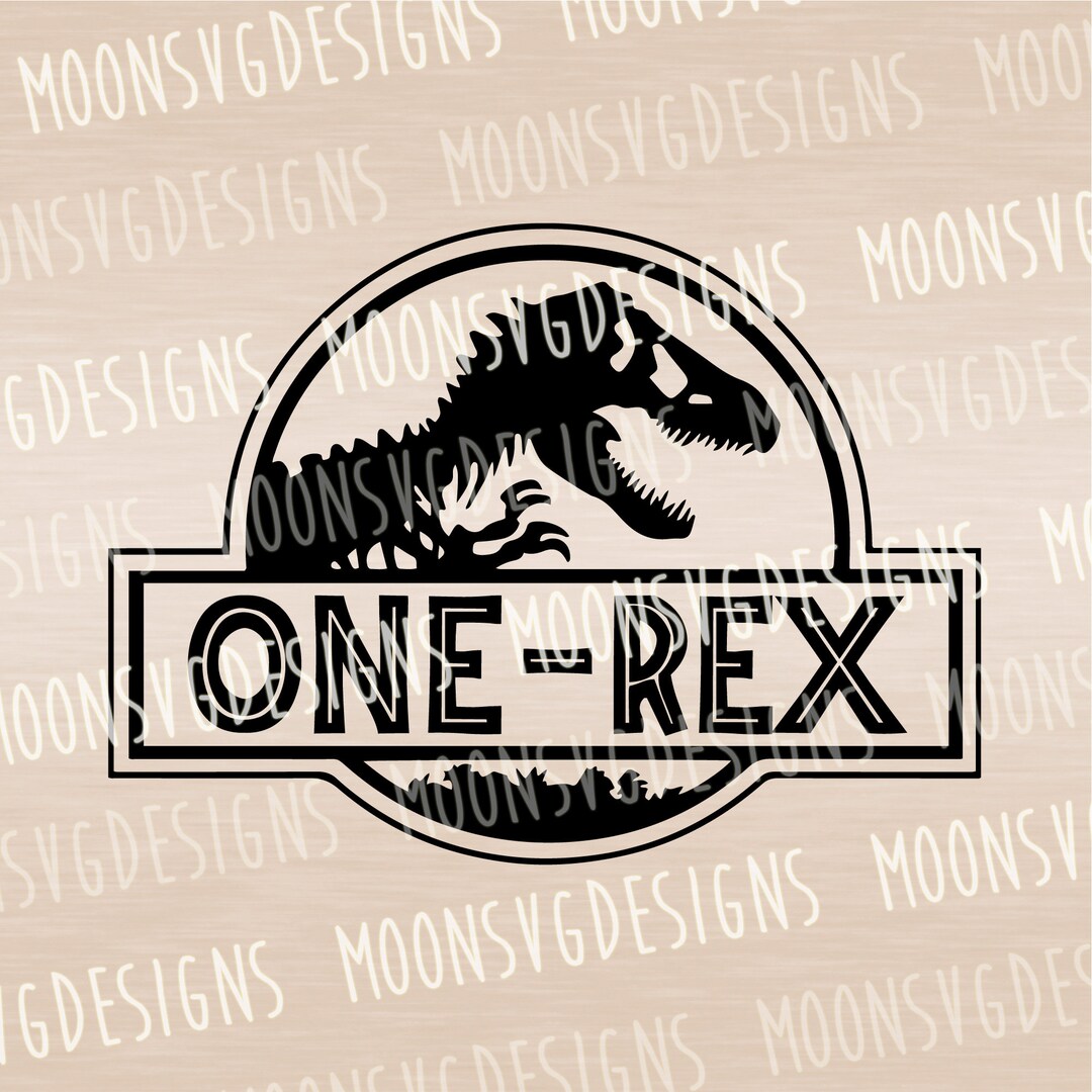 One Rex SVG, Dinosaur SVG, 1st Birthday Svg, Birthday Boy Svg, Iron on ...