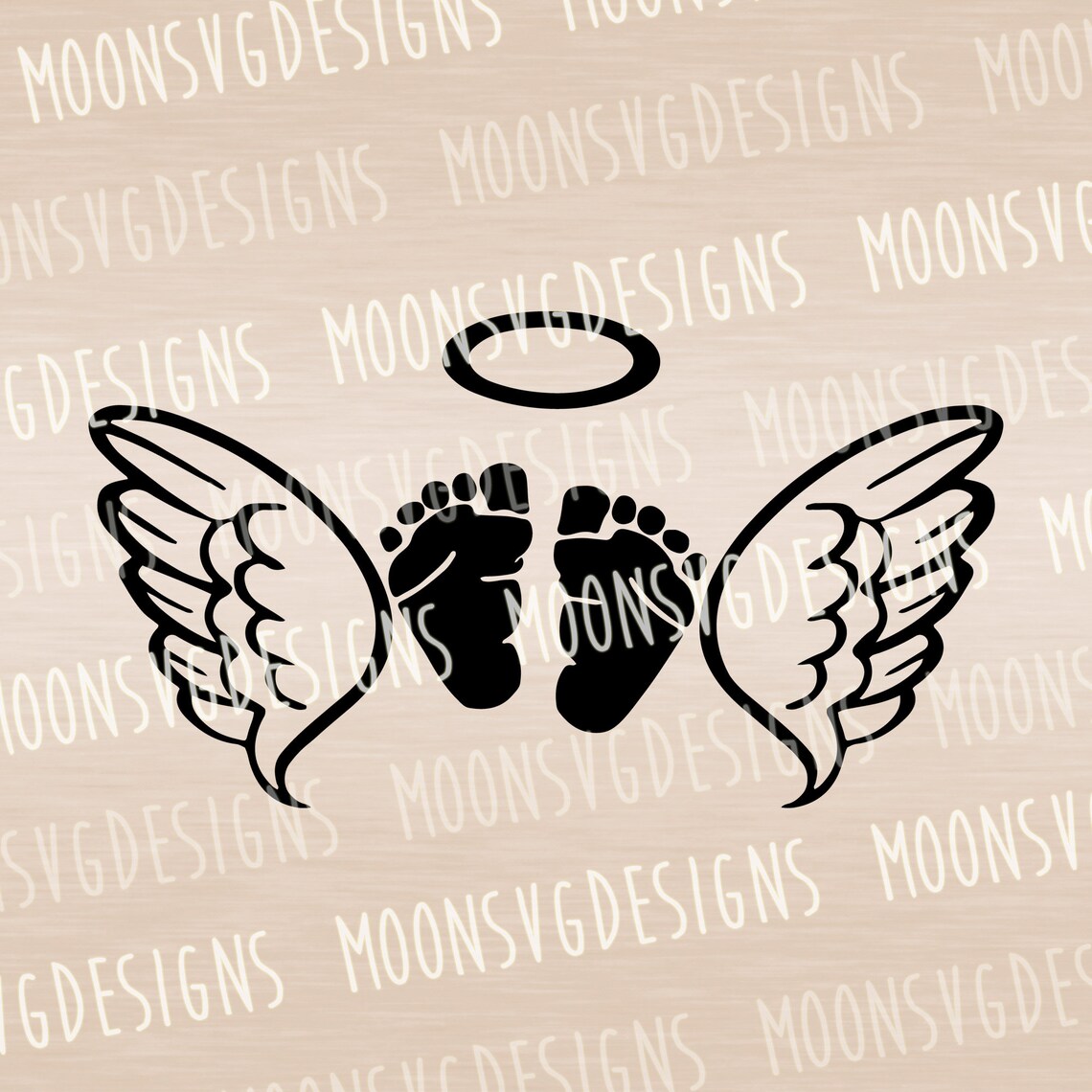 Angel Baby SVG Baby Memorial SVG in Loving Memory Svg Iron - Etsy