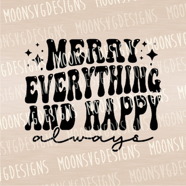 Merry Everything - Etsy