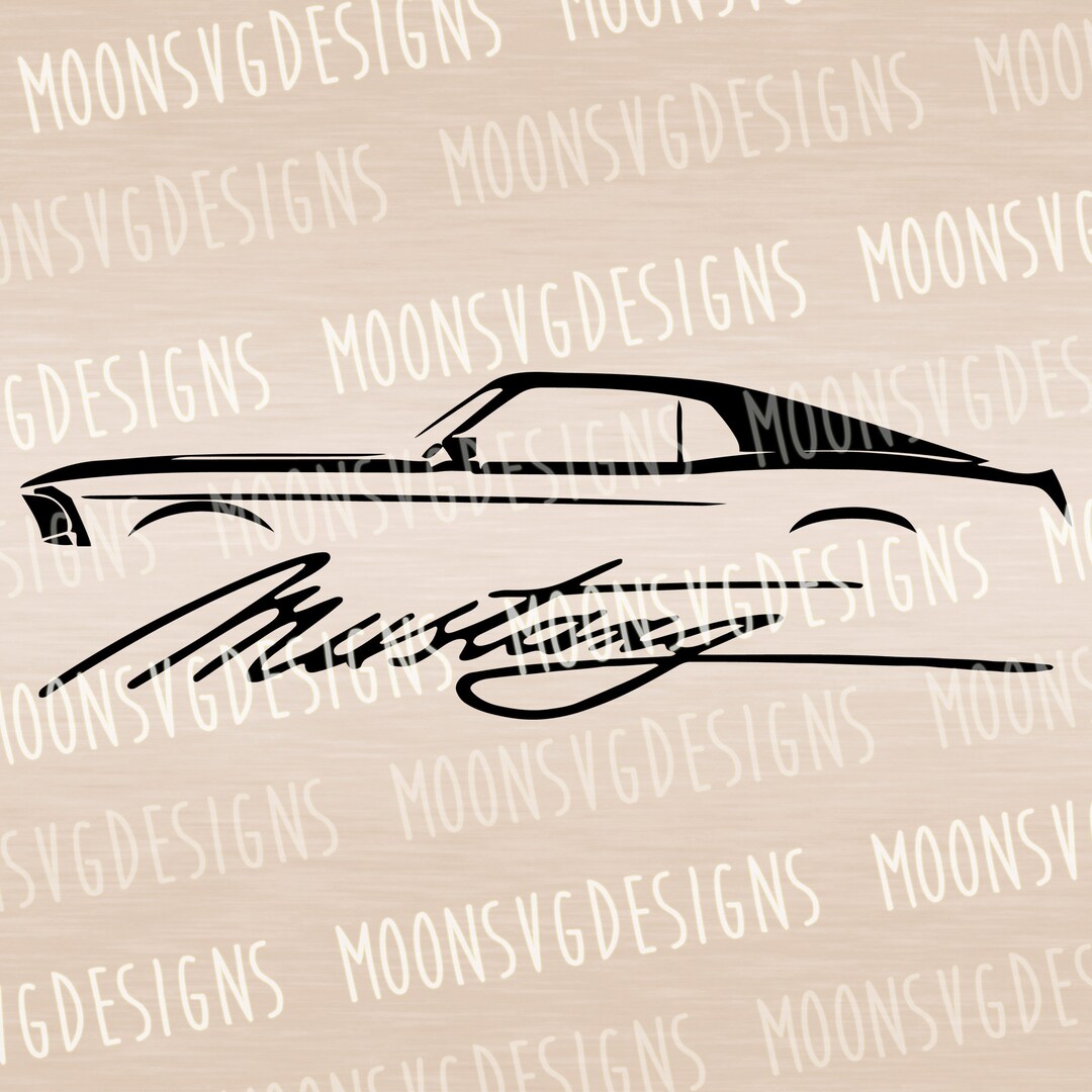 Ford Mustang SVG, Car Decal Svg, Iron on Svg, Cut File for Personal and ...