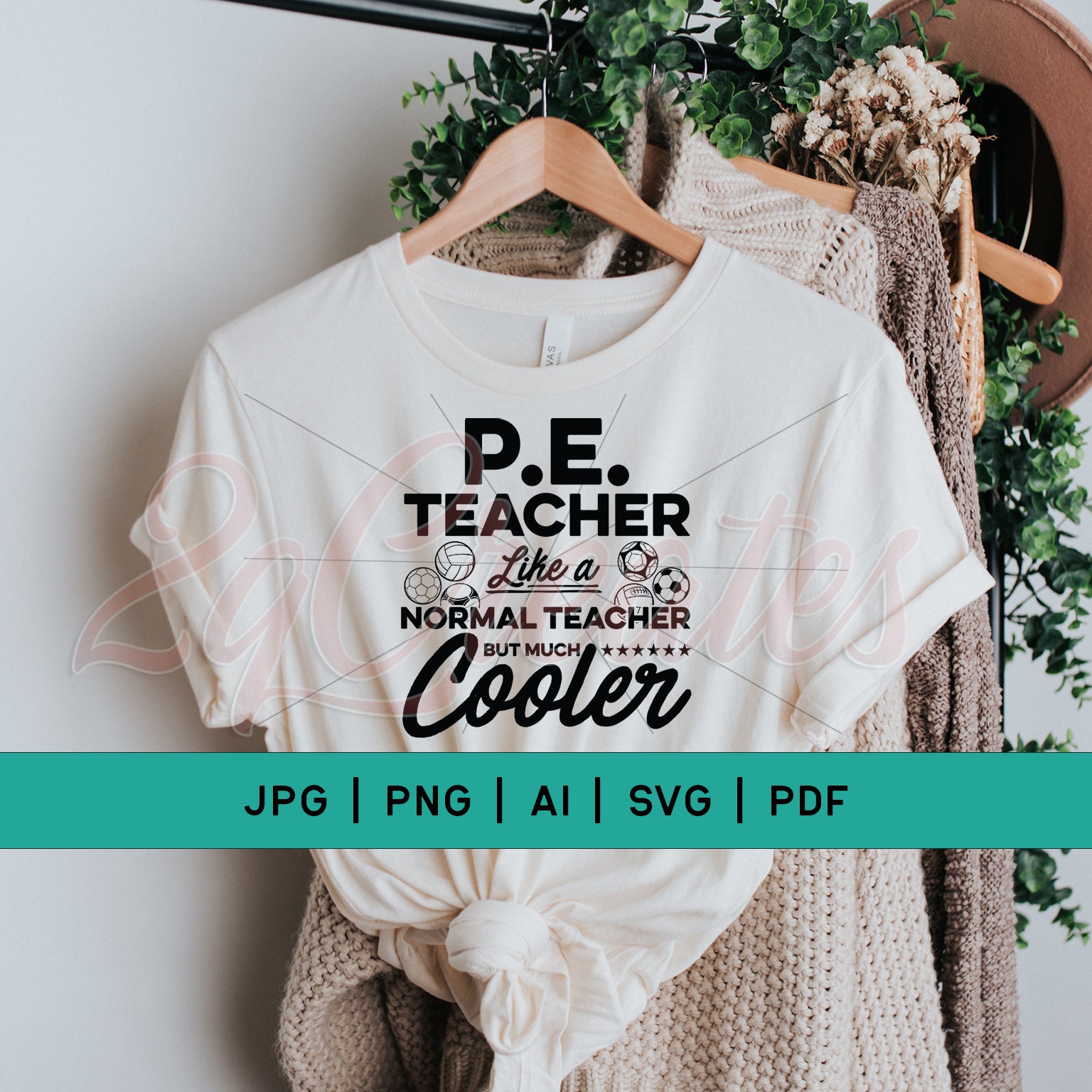 PE Teacher SVG | Physical Education Teacher Cricut File | P.E. Teacher ...
