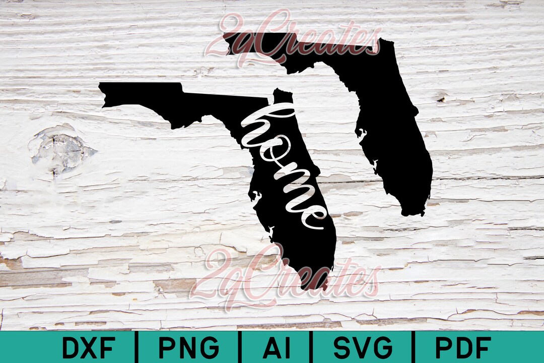 Florida State SVG Cut File | Florida Laser Cut Files | Florida ...