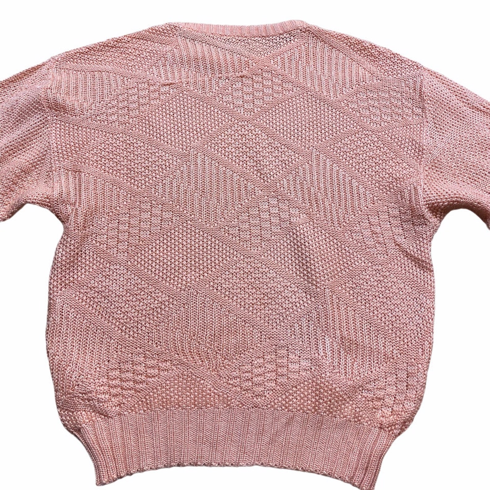 Peach Knit Jumper / Sweater - Etsy