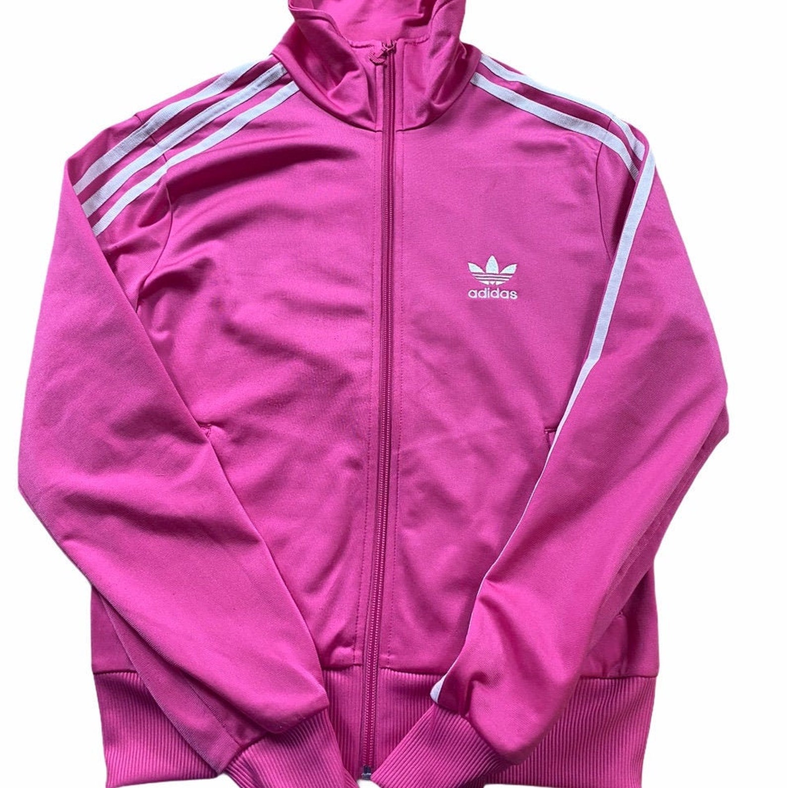 Adidas Original Zip Up Track Jacket Etsy