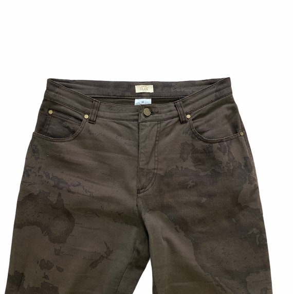 Vintage Alviero Martini Illasse World Map Jeans Rare Brown - Etsy Canada