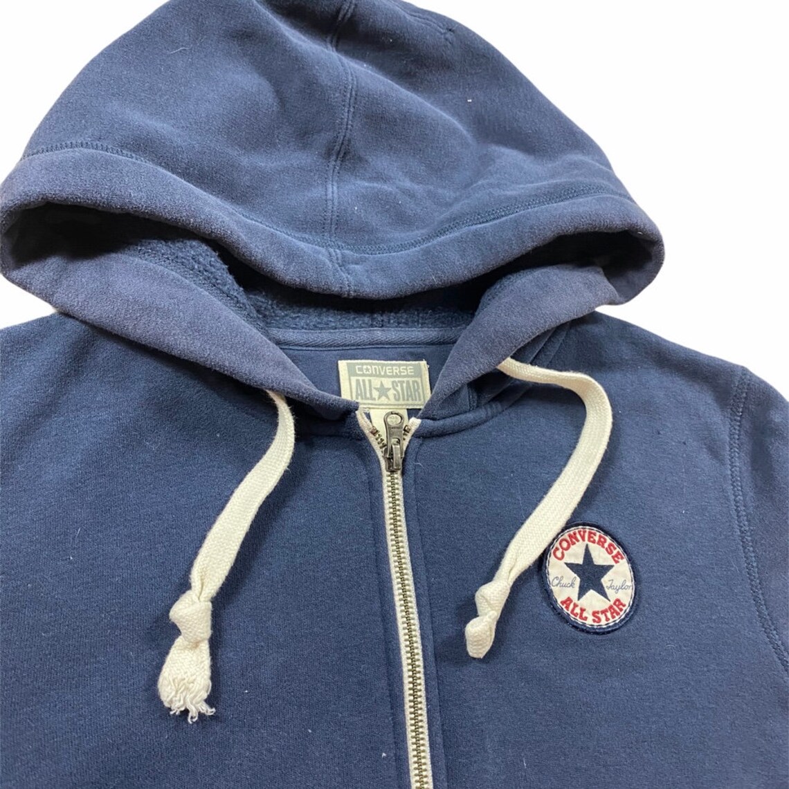Converse Zip Up Hoodie | Etsy