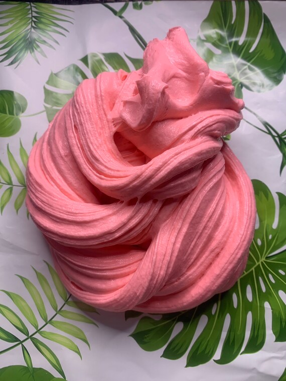Pink Butter Slime Peppermint Scented - Etsy