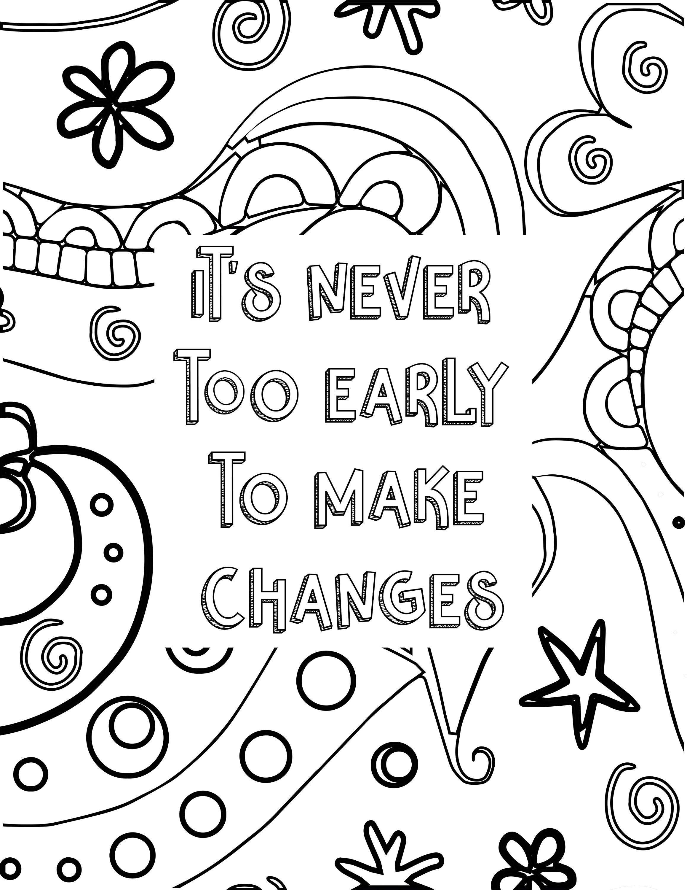 22 Growth Mindset Colouring Pages - Etsy UK