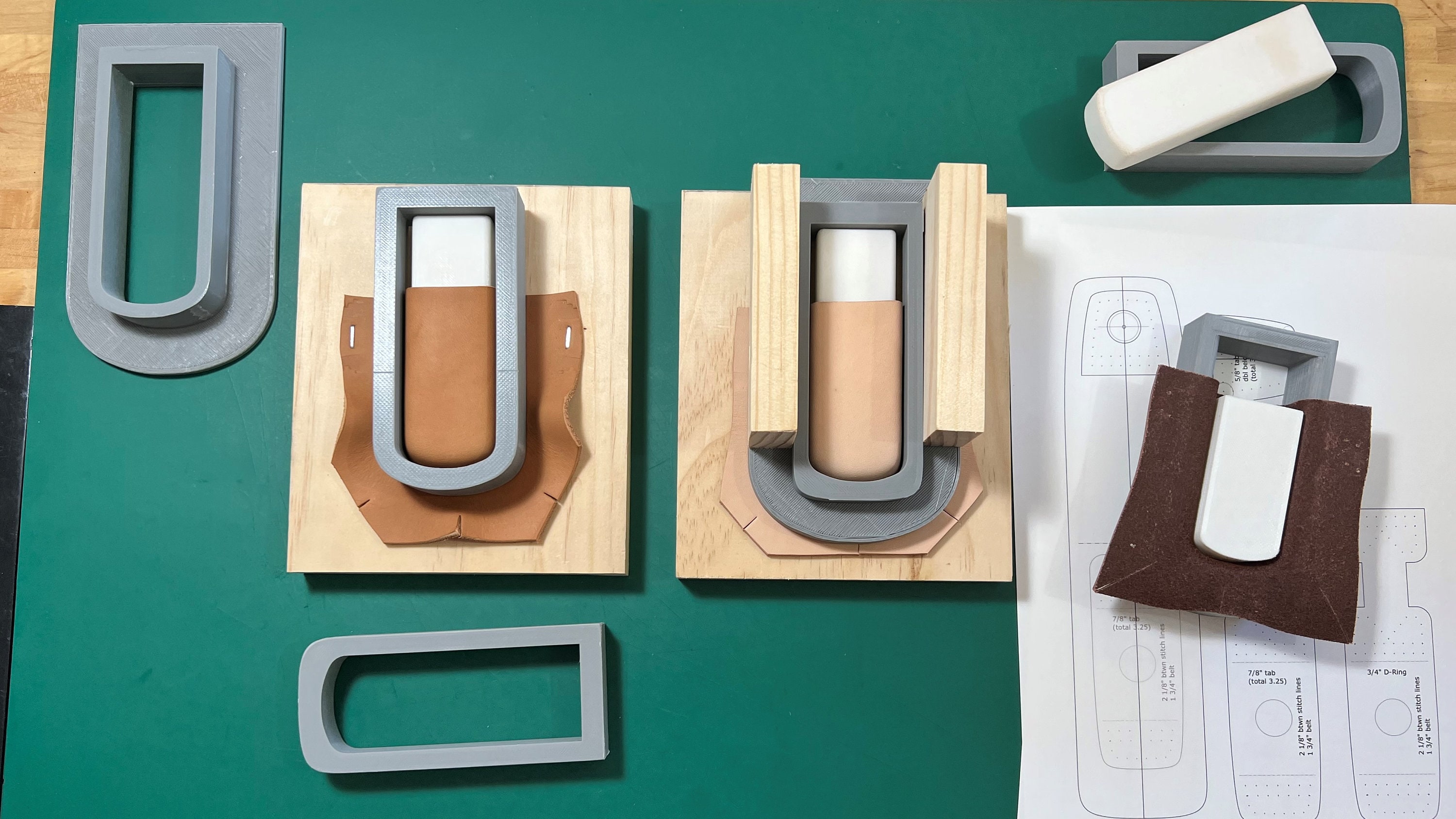 PDF Pattern, Stls, and Instructions for Wet Molding Buck 110/medium ...