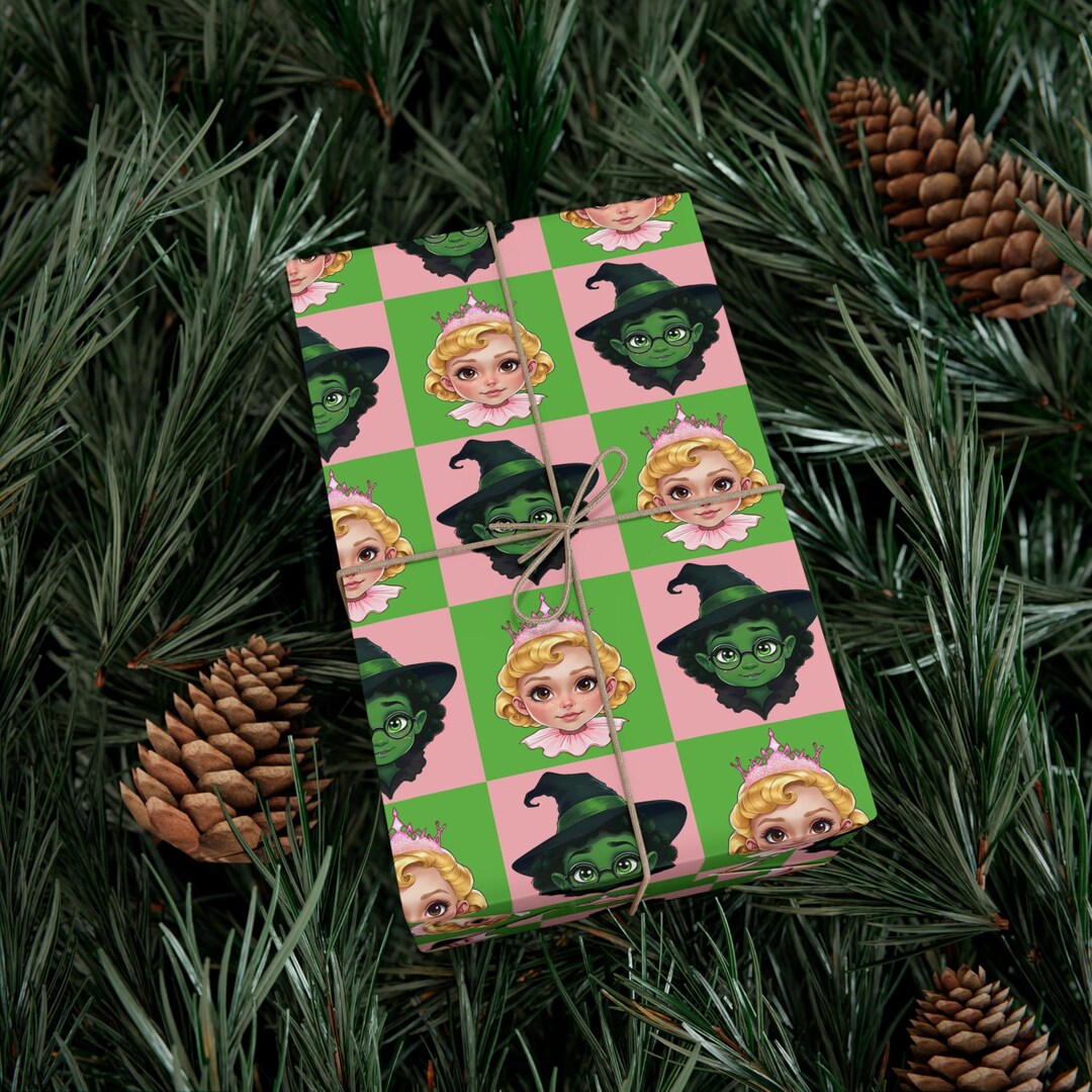 Gift Wrap Papers, Wicked Themed Wrapping Paper, Halloween Gift Wrap ...