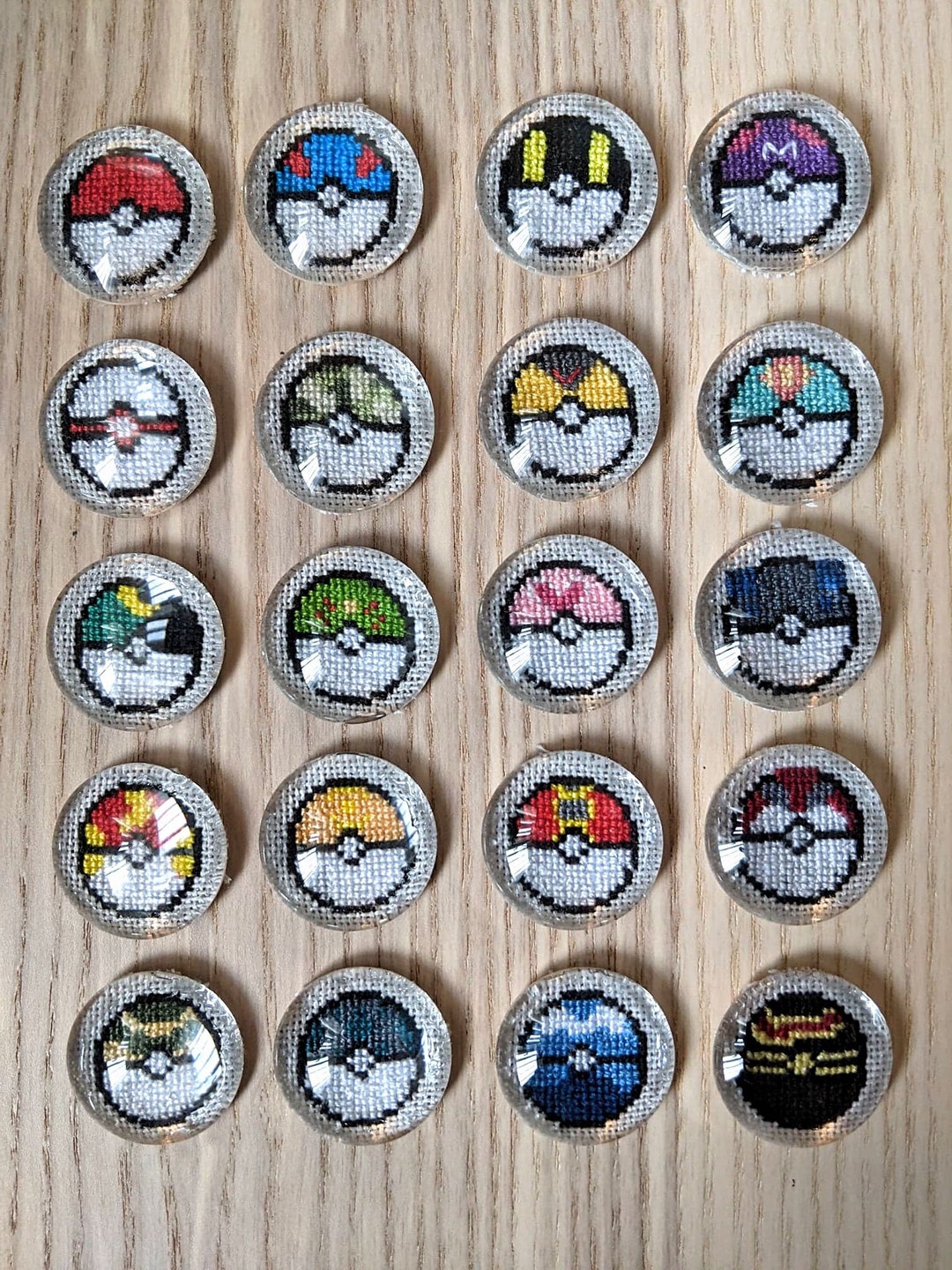 Pokemon Pokeball Fridge Magnets - Etsy