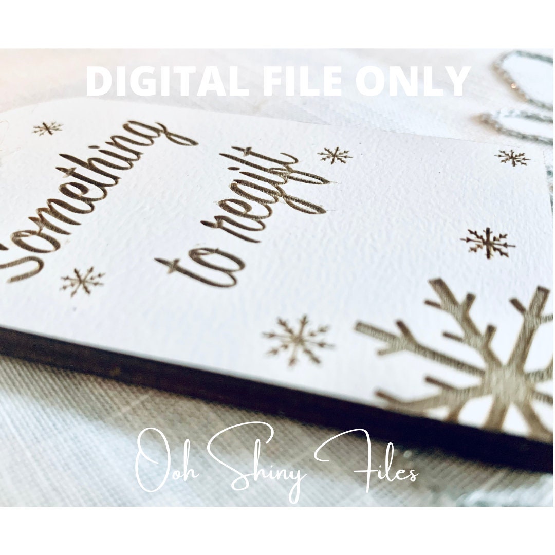 Funny Joke Gift Tags: Ugly Gift Exchange, Laser Cut SVG (digital File ...