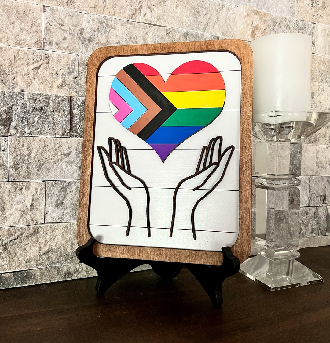 Progress Pride Sign - DIGITAL Download, Laser, Svg, Digital, File - Etsy