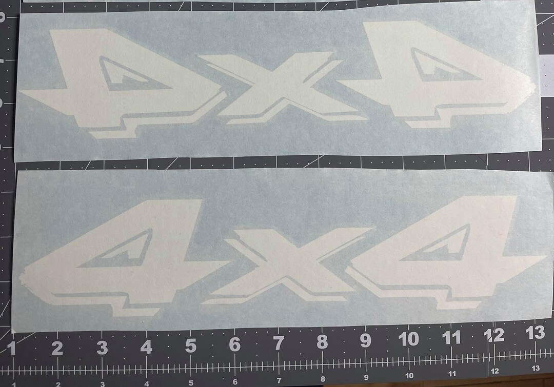 4x4 Emblem Decal - Etsy