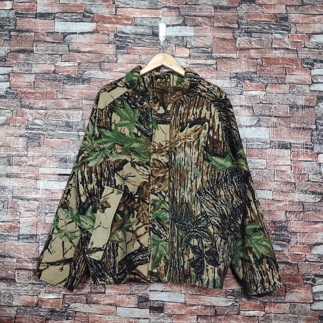 RARE Vintage 80s Cabelas Whitetail Real Tree Goretex Camouflage Hunting ...