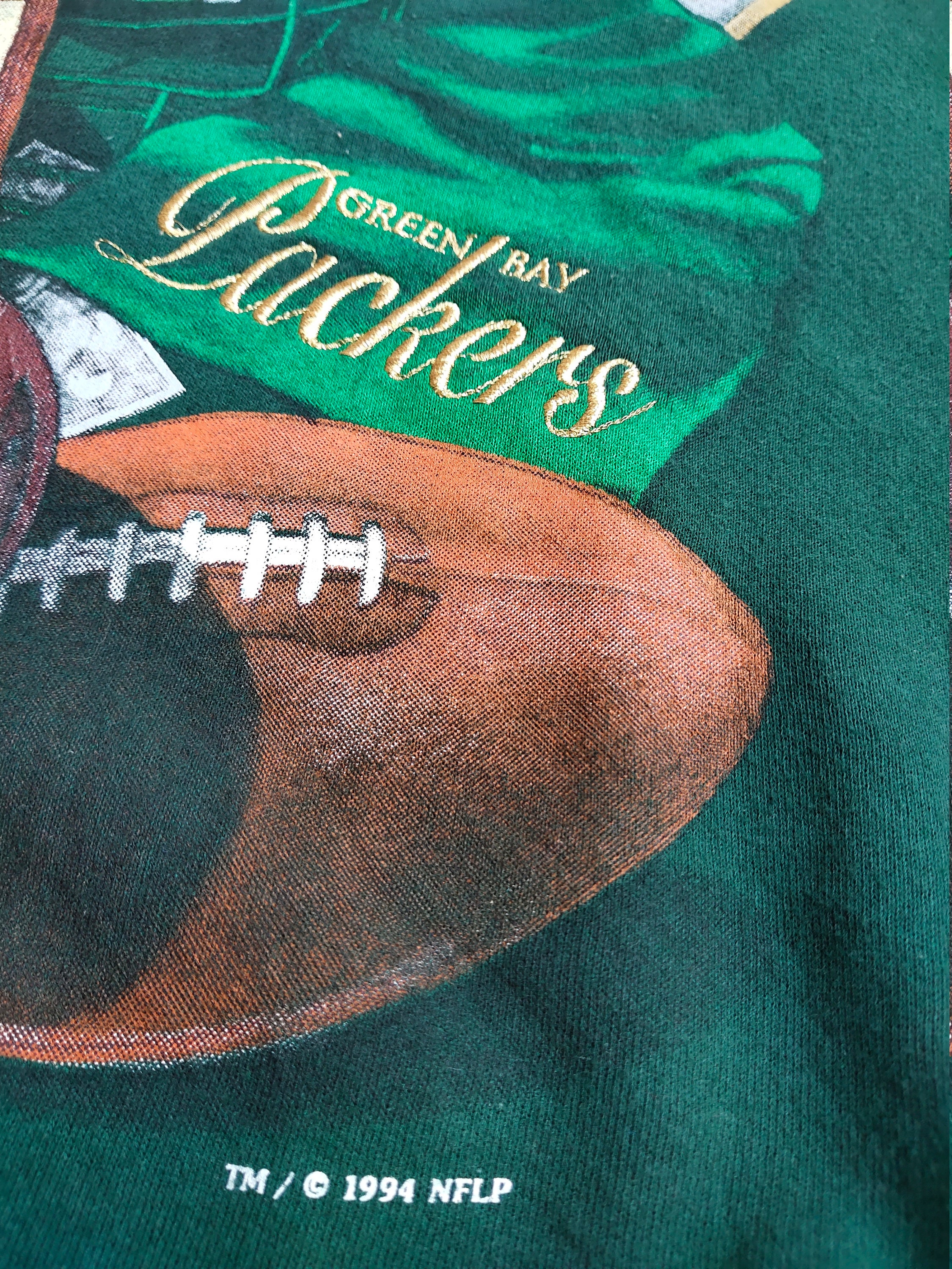 RARE Vintage 90s Green Bay Packers Football by Nutmeg Sweatshirt ...