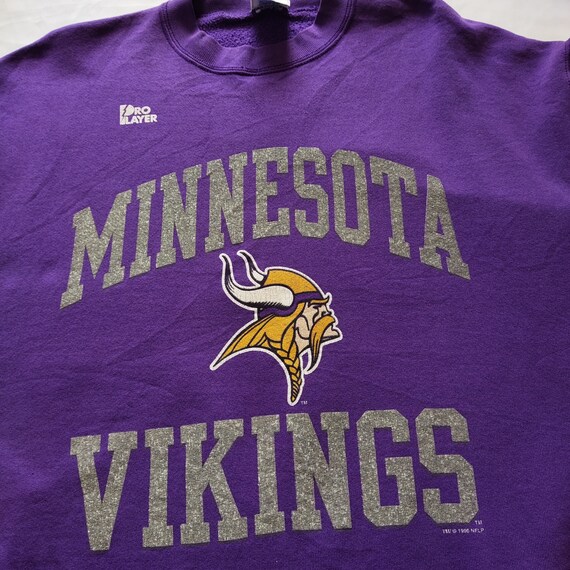 RARE Vintage 90s Minnesota Vikings Football by Pro Pl… - Gem
