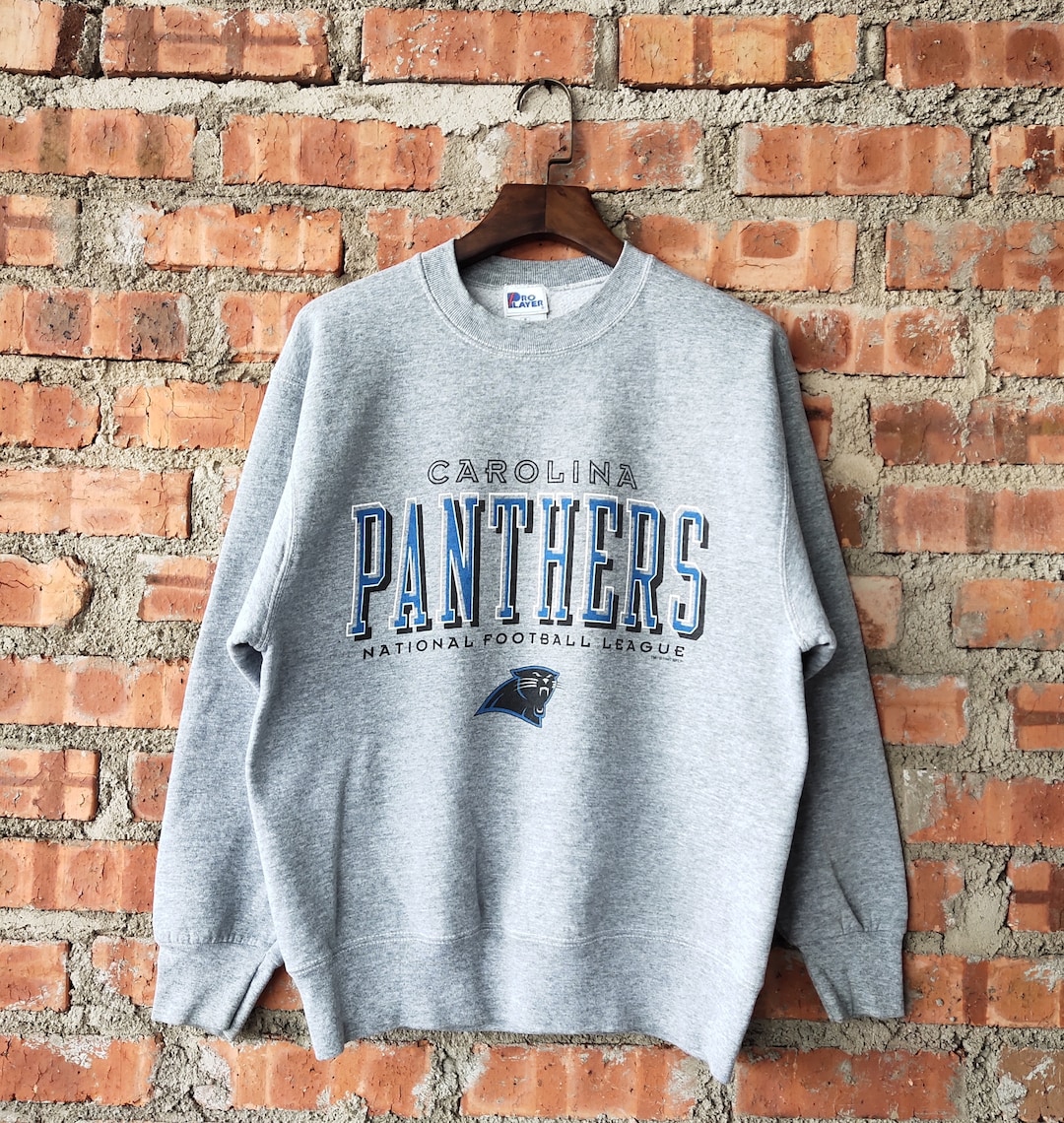 RARE Vintage 90s Carolina Panthers Football by Pro Player Sweatshirt ...