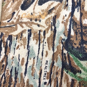 RARE Vintage 80s Cabelas Whitetail Real Tree Goretex Camouflage Hunting ...