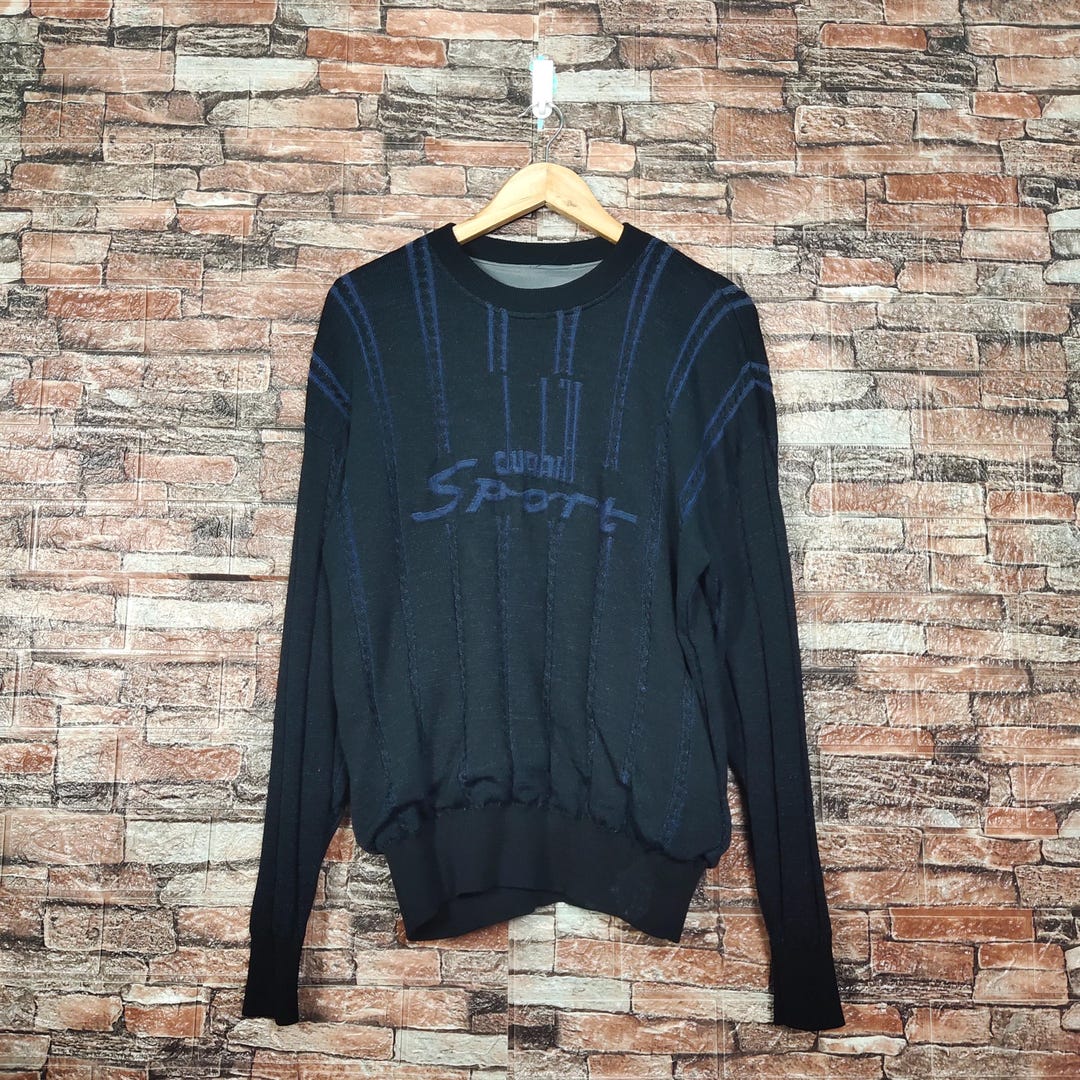 Vintage 90s Distressed Dunhill Sport Sweatshirt Dunhill Crewneck ...