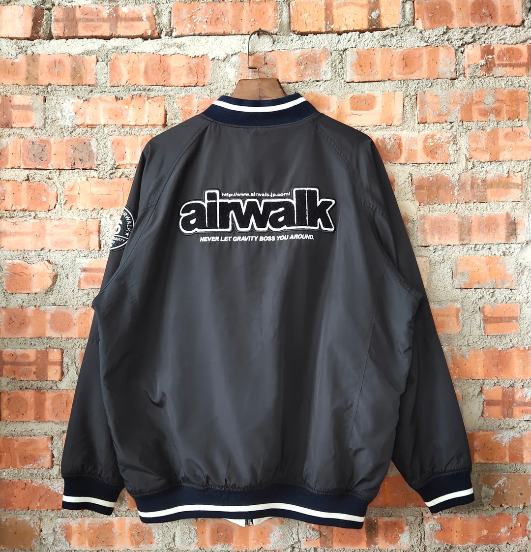 Vintage 90s Airwalk Skateboarding Airwalk Jacket Airwalk Sweatshirt ...