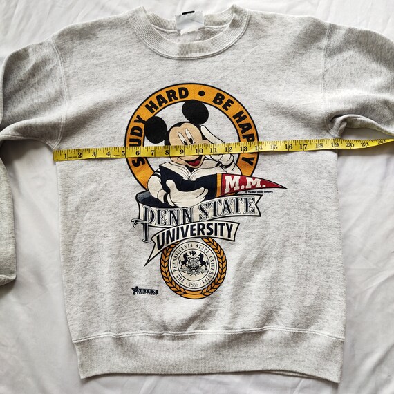 RARE Vintage 90s Pennsylvania State University Mickey… - Gem
