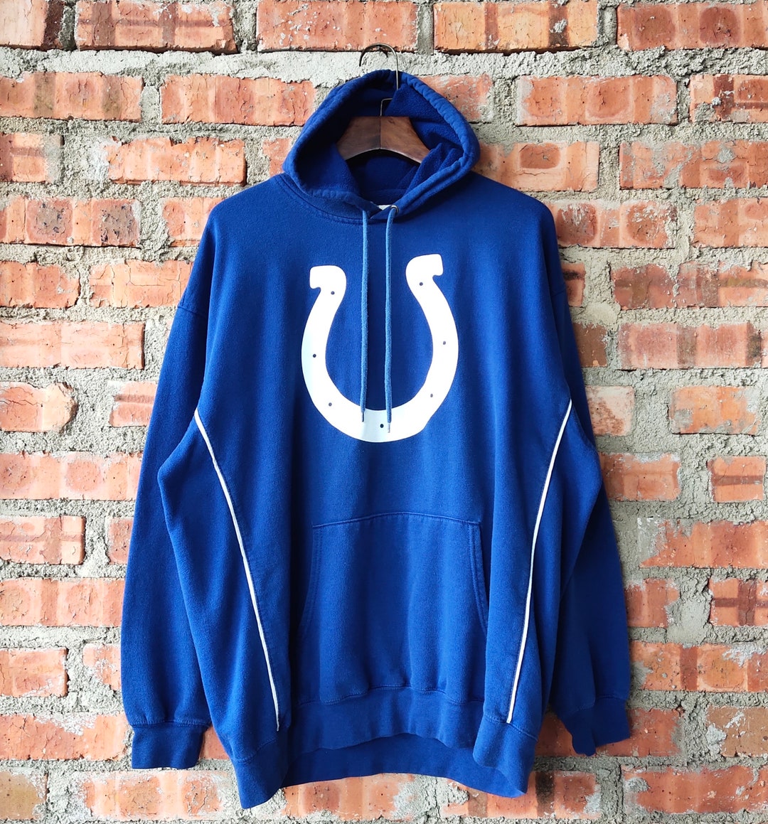 Vintage Distressed Indianapolis Colts Hoodie Colts Sweatshirt Colts ...