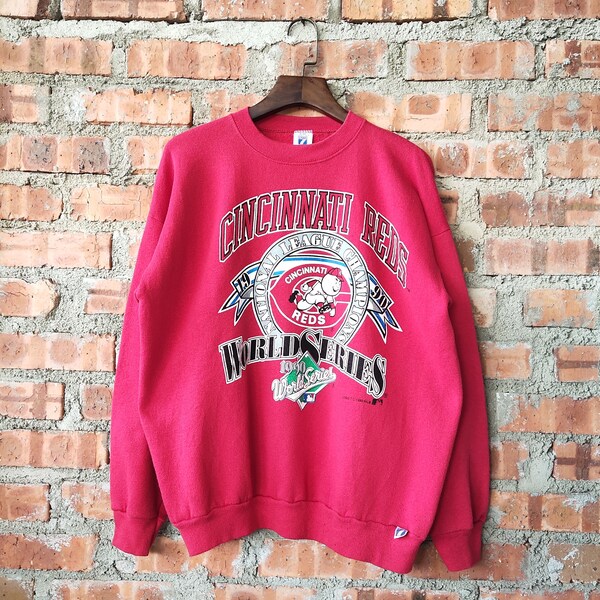 Cincinnati Reds Crewneck - Etsy