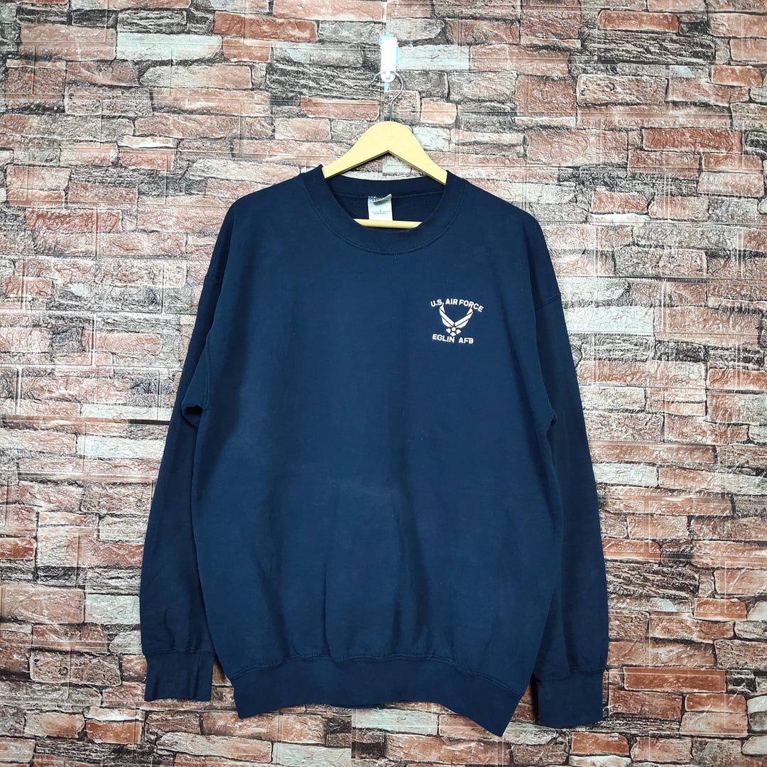 Vintage Distressed United States Air Force USAF Sweatshirt USAF ...