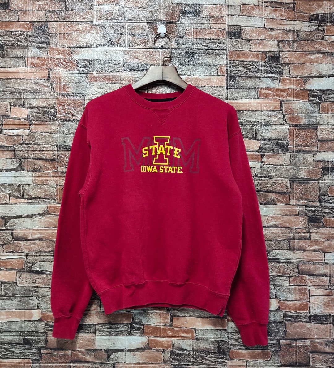 Vintage NCAA Iowa State University Sweatshirt Iowa State Crewneck Iowa ...
