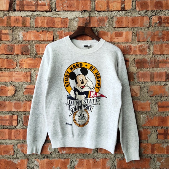 RARE Vintage 90s Pennsylvania State University Mickey… - Gem