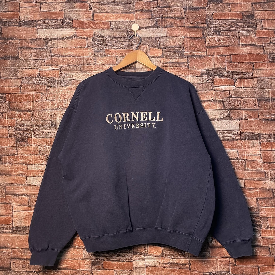 Vintage Cornell University Sweatshirt Cornell Crewneck Cornell Pullover ...