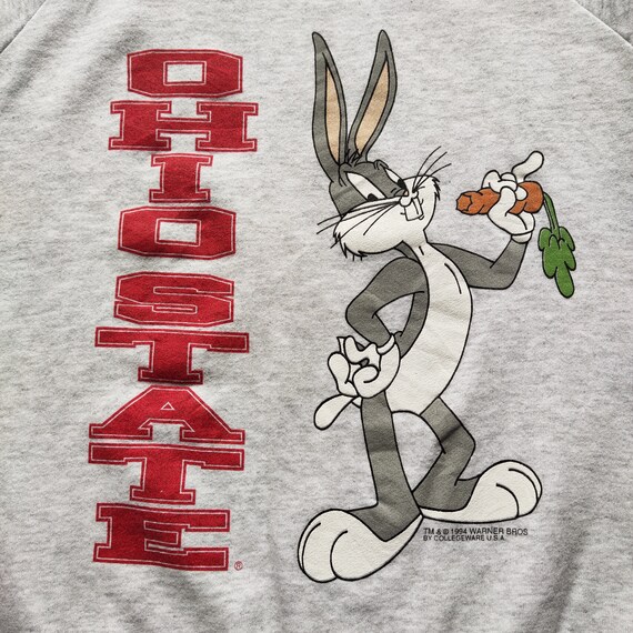 RARE Vintage 90s Ohio State Bugs Bunny by Jerzees Sw… - Gem