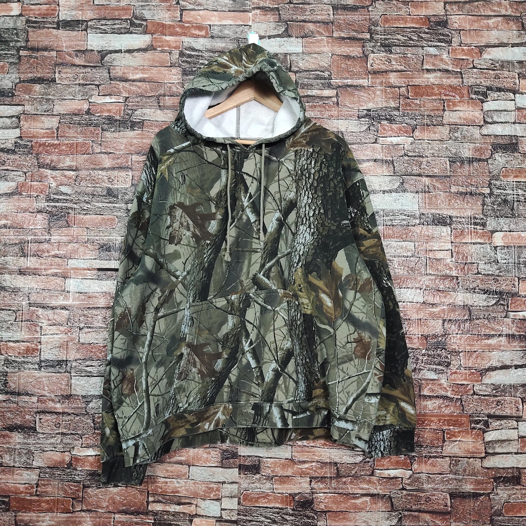 Vintage Realtree Camouflage Hoodie Realtree Sweatshirt Realtree ...
