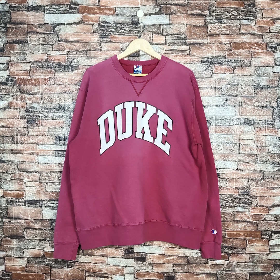 Vintage 90s Distressed Duke Blue Devils Football University by Champion ...