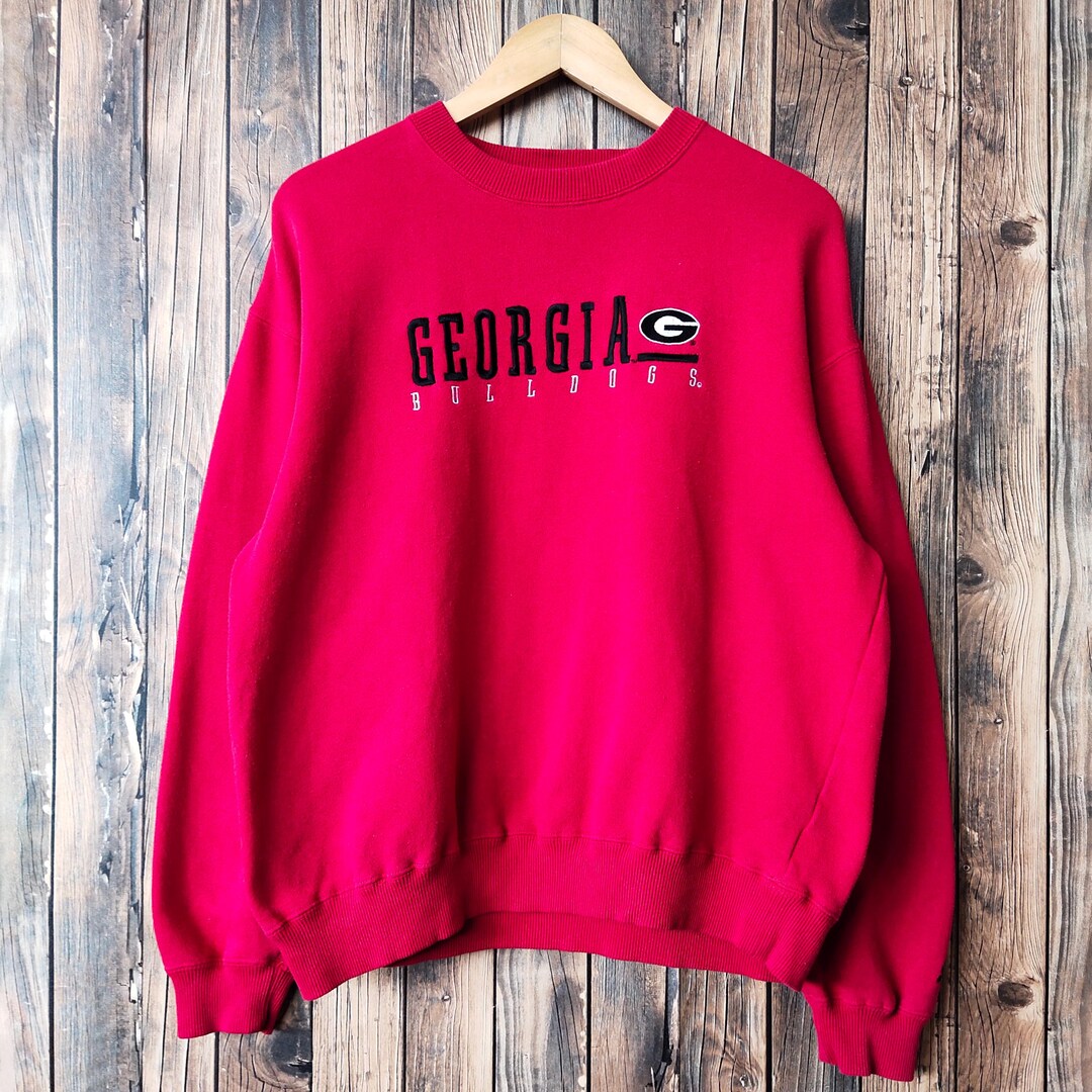Vintage Georgia Bulldogs Football by Starter Sweatshirt Georgia ...