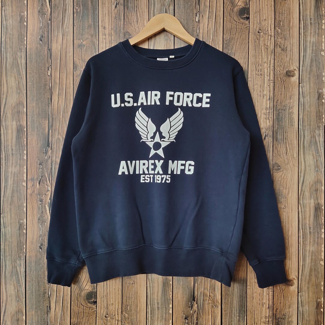 Vintage United States Air Force USAF by Avirex Sweatshirt USAF Crewneck ...
