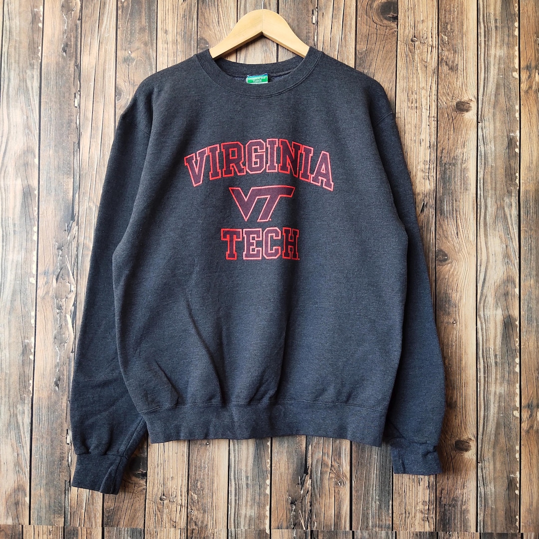 Vintage Virginia Tech by Champion Sweatshirt Virginia Crewneck Virginia ...