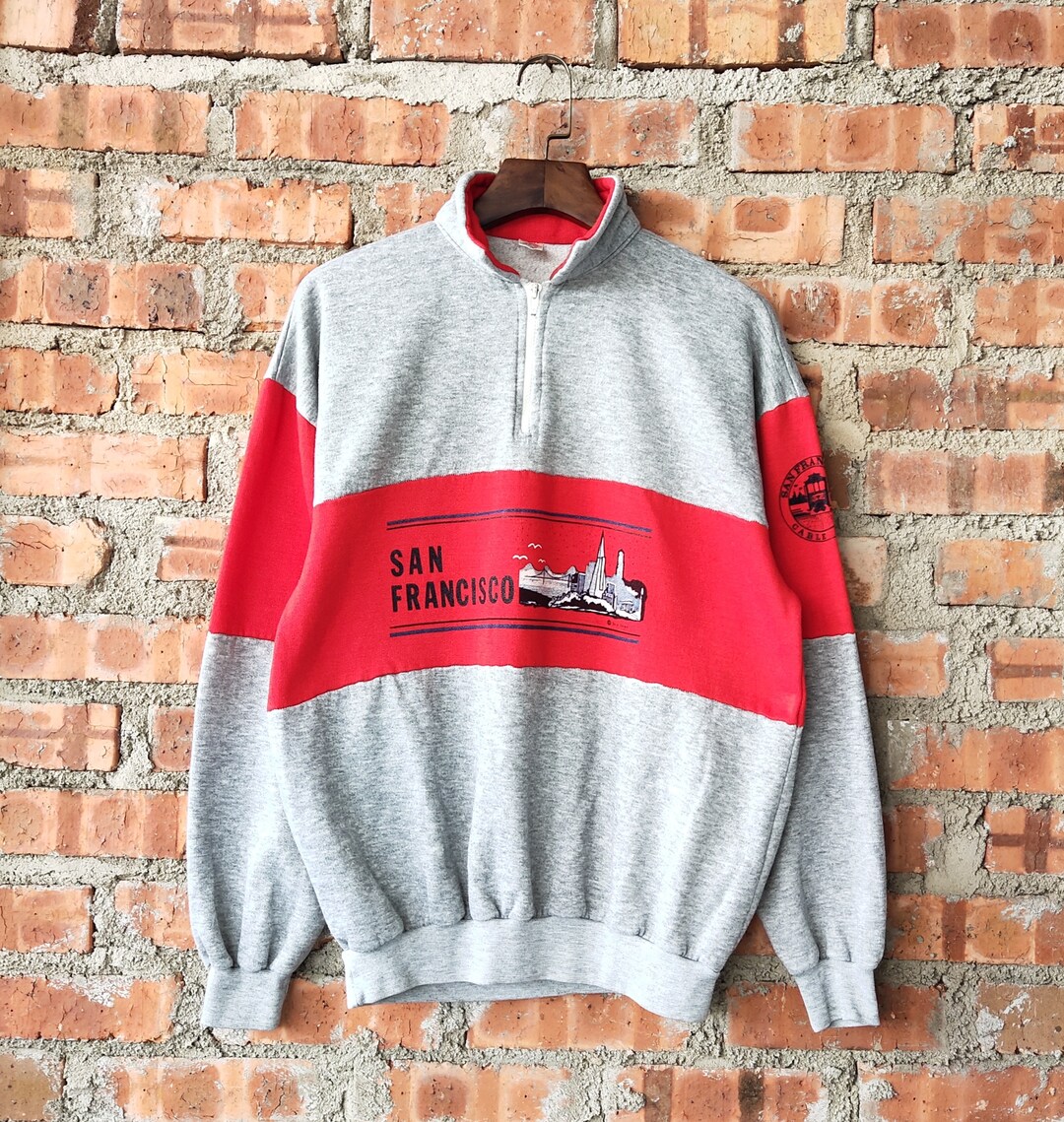 Vintage 80s San Francisco Golden Gate Bridge Sweatshirt San Francisco ...