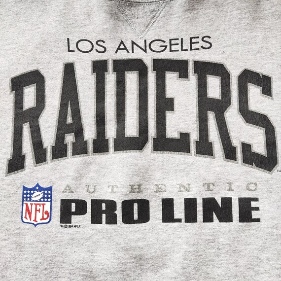 RARE Vintage 90s Los Angeles Raiders Pro Line by Russ… - Gem