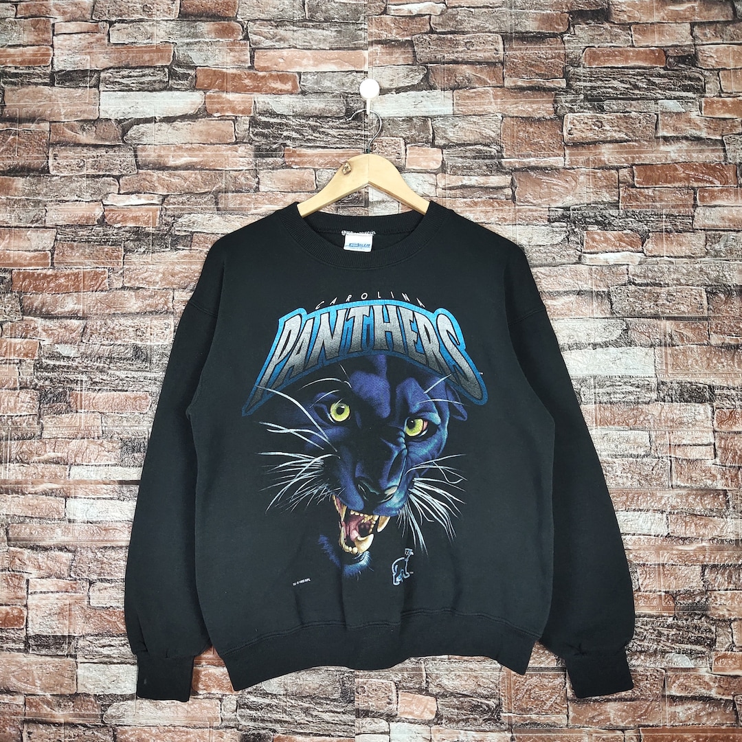 RARE Vintage 90s Carolina Panthers Football by Salem Sweatshirt ...